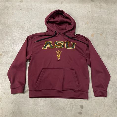 Asu Hoodie Size Small Fits Big Vintage Asu Depop