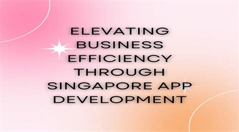 Singapore App Development