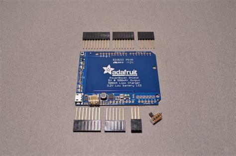 powerboost 500 shield for arduino adafruit 2078 bc robotics