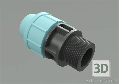 3d Model Pe Coupling 40129