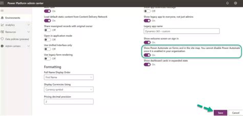 How To Enable Power Automate In Dynamics Crm Uci