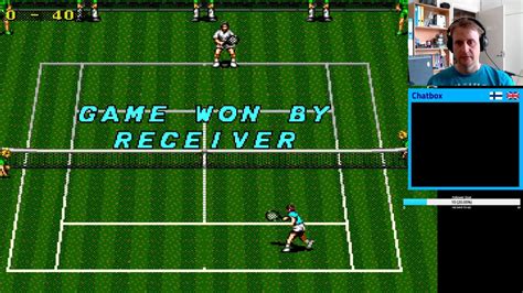 Atp Tour Championship Tennis Sega Mega Drive Youtube
