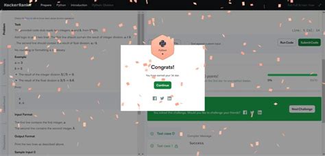 Sriparthasarathy V On Linkedin Python Coding Hackerrank Ai Datascience Keeplearning