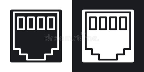 Tcp Icon Vector Stock Vector Illustration Of Socket 348264895
