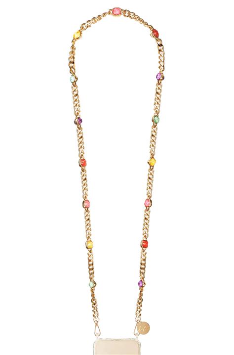 Catena Ruby Dore Iphone Perline Bec Store