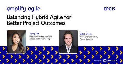 Balancing Hybrid Agile For Better Project Outcomes Apptio
