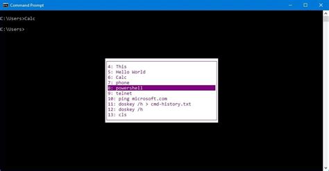 How To Use Command History In Command Prompt For Windows 10 Windows