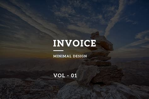 Minimal Invoice On Behance