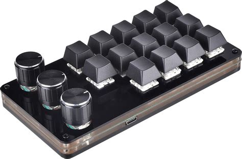 KieTeiiK Macro Keyboard Programming Keyboard Keys Buttons Mechanical Keyboard Mini Keypad
