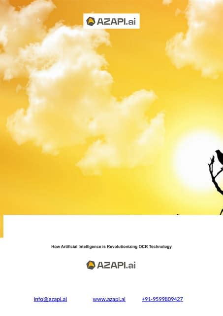 How Artificial Intelligence Is Revolutionizing Ocr Technologydocx