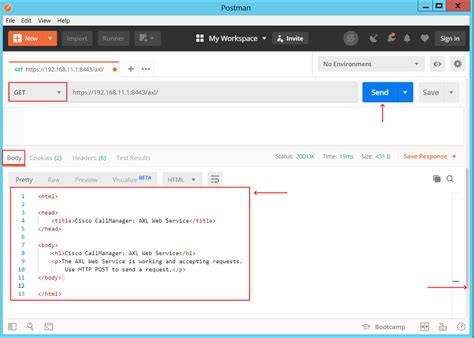 How To Access Cisco Callmanager Cucm With Axl Api Postman Tool Cisco Community