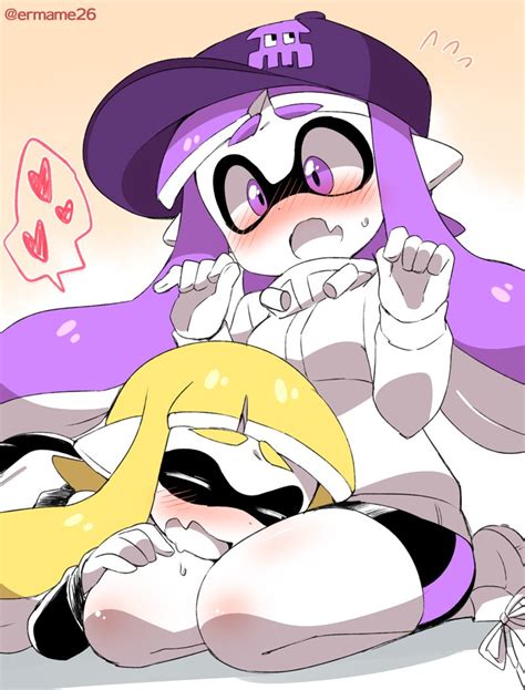 Inkling Player Character And Inkling Girl Splatoon And More Drawn By Eromame Danbooru