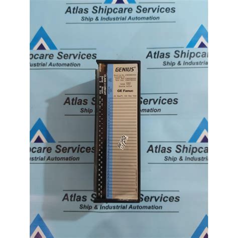 GE FANUC GENIUS IC BBD ELECTR MODULE Atlas Shipcare Services