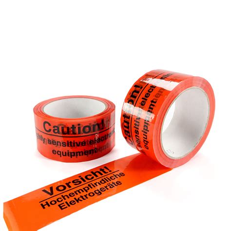 Adhesive Tape Caution Highly Sensitive Electrical Appliance At Low C 1 27