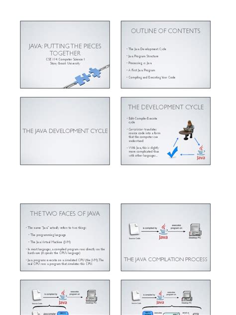 01 Java Putting Pieces Together Pdf Java Virtual Machine Computer
