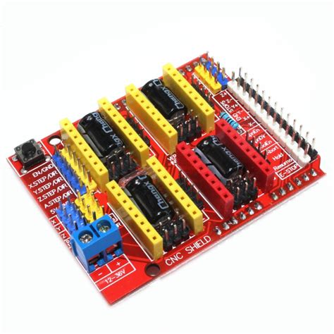 Bảng Mạch Cnc Shield V3 Dùng Cho động Cơ Bước Arduino Uno A4988 Của Máy