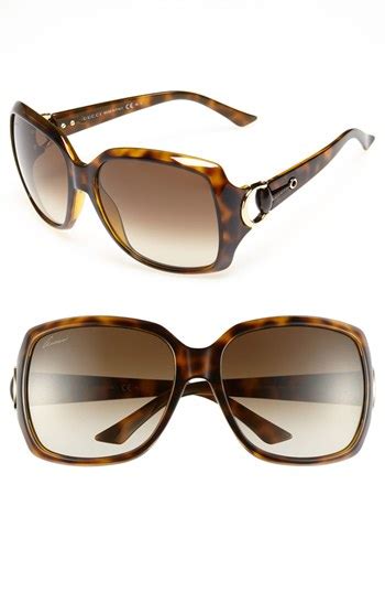 Lyst Gucci 60mm Sunglasses Havana In Brown