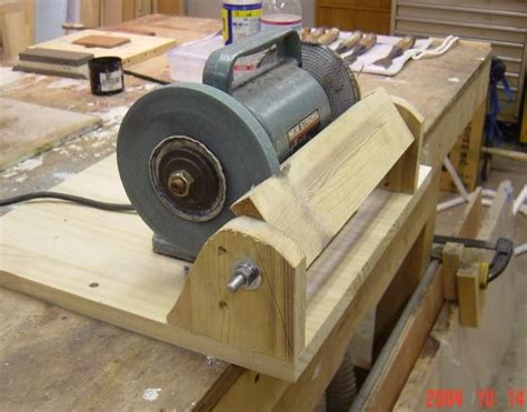 Bench Grinder Rest By Stu Homemade Bench Grinder Rest Constructed