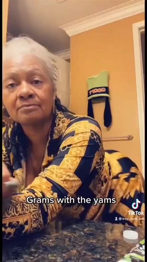 🤪🤪🤪🤪troydumboii Granny With The Yams 🍠 Dontblametyler Vellboiig