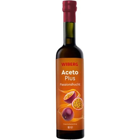 Acetoplus Passionsfrucht Essig Von Wiberg Kaufen Suppenhandel