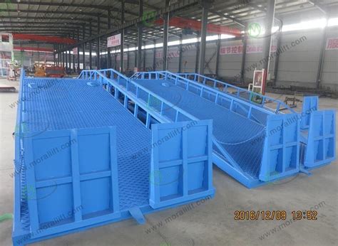 10t Hydraulic Mobile Loading Platform For Container Hydraulic Loading