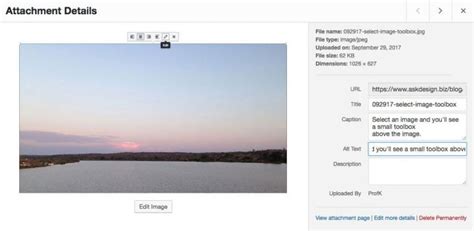 image captions in wordpress ask design blog
