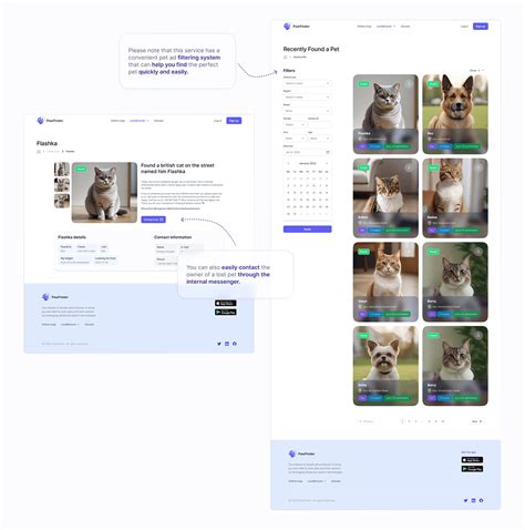 Pawfinder Web Service Uxui Design 15 Images Behance