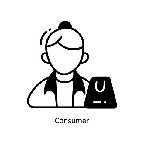 Consumer Doodle Icon Design Illustration Ecommerce And Shopping Symbol