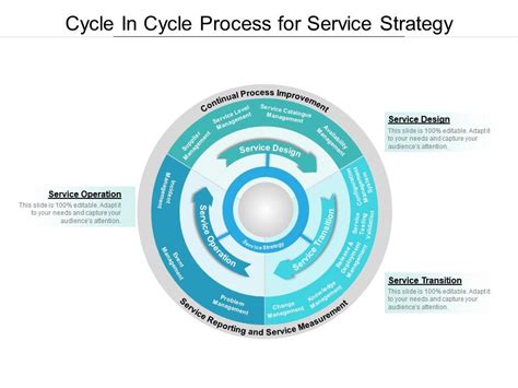 Cycle In Cycle Process For Service Strategy PowerPoint Slides Diagrams Themes For PPT