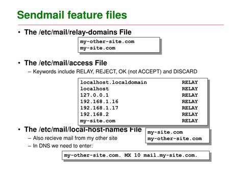 Ppt Configuring Linux Mail Servers Powerpoint Presentation Free