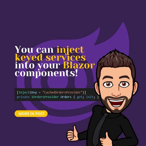 dotnet8 injection blazor service pawel bazyluk