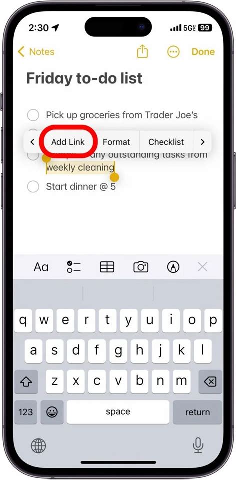 How To Link Notes Together Ios 17 Iphone Notes Iphone Apps Iphone
