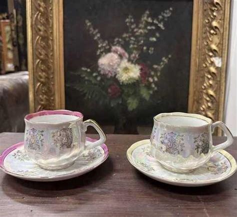 Антик Винтаж Комплект Чайная пара винтажная купить Товары для кухни Festima Ru частные