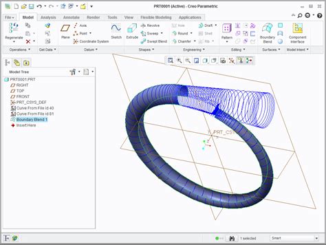 Menü Project Additional Export Cad Cam Creo Parametric Ptc