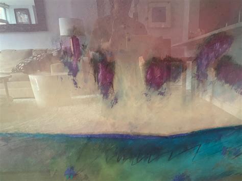 Large Modern Abstract Art Painting Signed Original Mark Dickson For