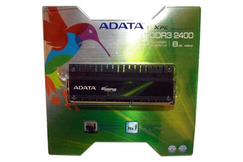 Adata Xpg Gaming Series V2 0 Ddr3 2400 8gb Kit Review Introduction And Specifications