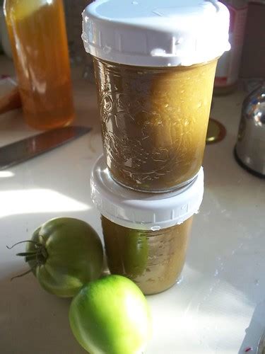 Green Tomato Ketchup The Other Day Frenchie Made Green Tom Flickr