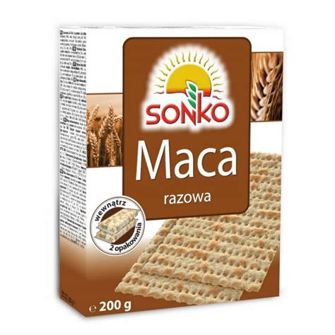 Pieczywo Sonko Maca Razowa 200g Porównaj Ceny Allegropl