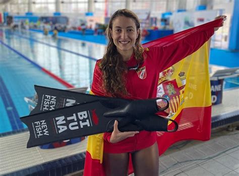 Nuevo Récord Nacional Para Isabel Sánchez Arán En El Mundial De Apnea