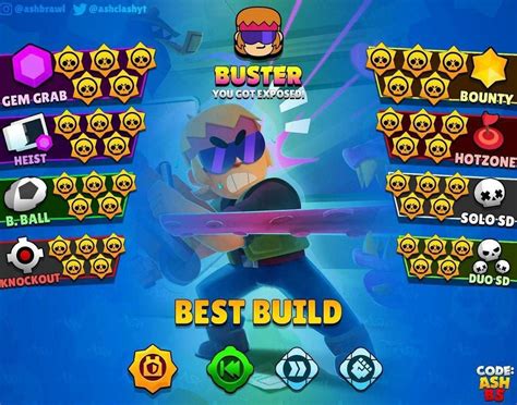 Buster Build Brawl Stars Artofit