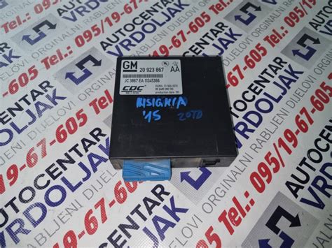 Opel Insignia Elektri Ni Control Modul Aa