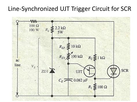Ujt Firing Circuit Hwr Fwr Theory Circuit Diagram