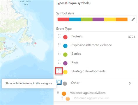 Solved Hide Specific Features In Legend Esri Community