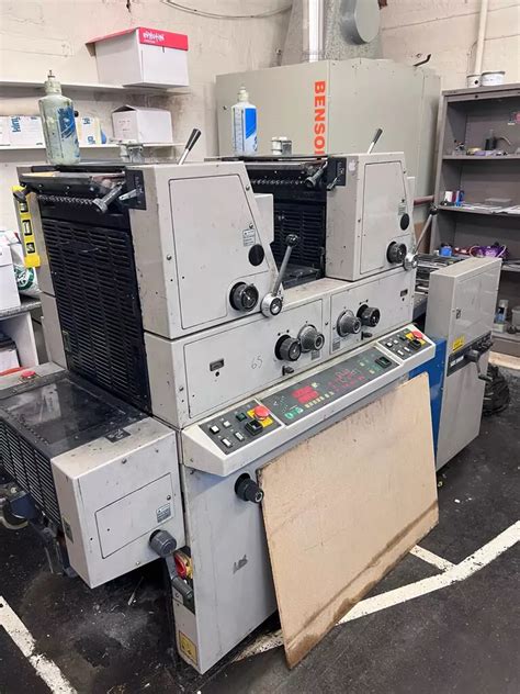 Ryobi 3302m Two Colour Offset Printer Speedmalt