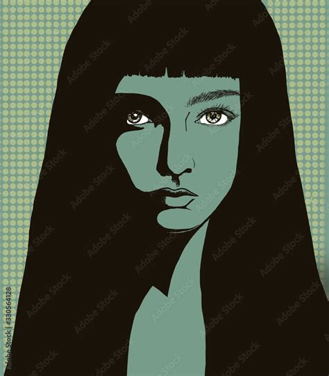 Hipster Style Girl Hair