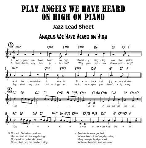 Play Angels We Have Heard On High On Piano Piano With Jonny