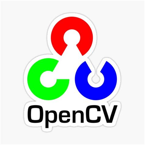 Opencv Logo Sticker For Sale By Jugulaire Redbubble