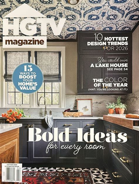 Hgtv Magazine January February 2026 Hottest Design Trends For 2026