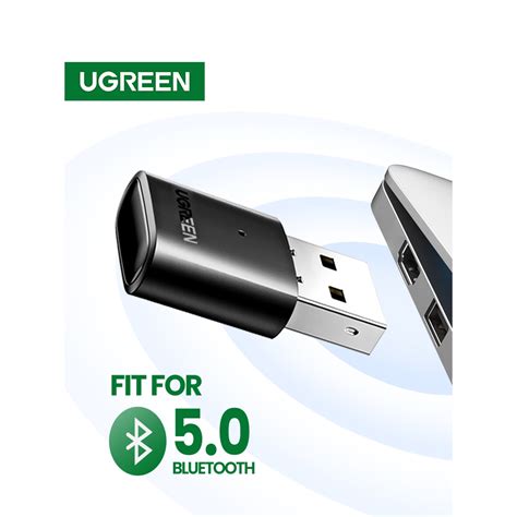 Ugreen Bluetooth 5 0 Adapter For Pc Usb Bluetooth 5 0 Receiver Dongle Wireless Computer Adapter