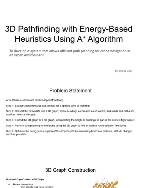 3d Pathfinding With Energy Based Heuristics Using A Algorithm Pdf Applied Mathematics